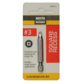 #3 Square Recessed Screwdriver Bit, 2-In. - Long Beach, NY - Centre ...