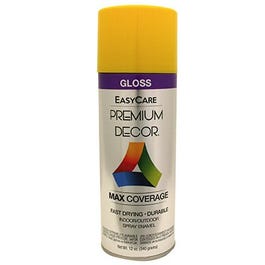 Premium Decor Spray Paint, Sunflower Yellow Gloss, 12-oz. - Long Beach ...