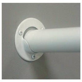 2-Pack White Steel Pole Sockets - Long Beach, NY - Centre Millwork