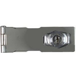 4.5-In. Chrome Key Hasp Lock - Long Beach, NY - Centre Millwork
