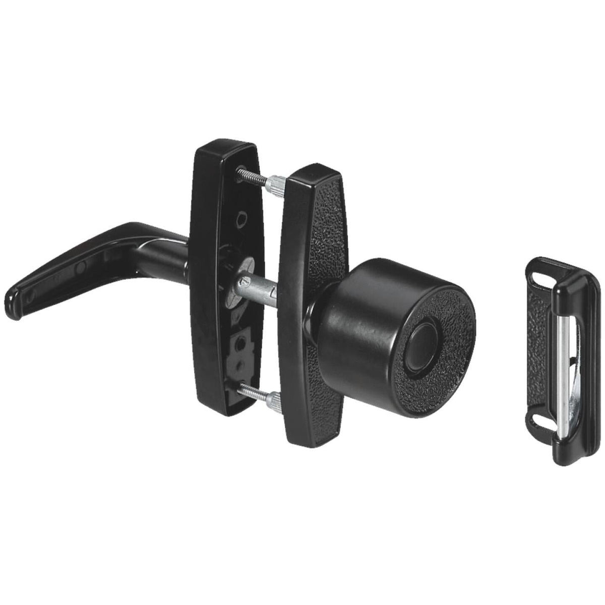 National Black Knob Latch - Long Beach, NY - Centre Millwork