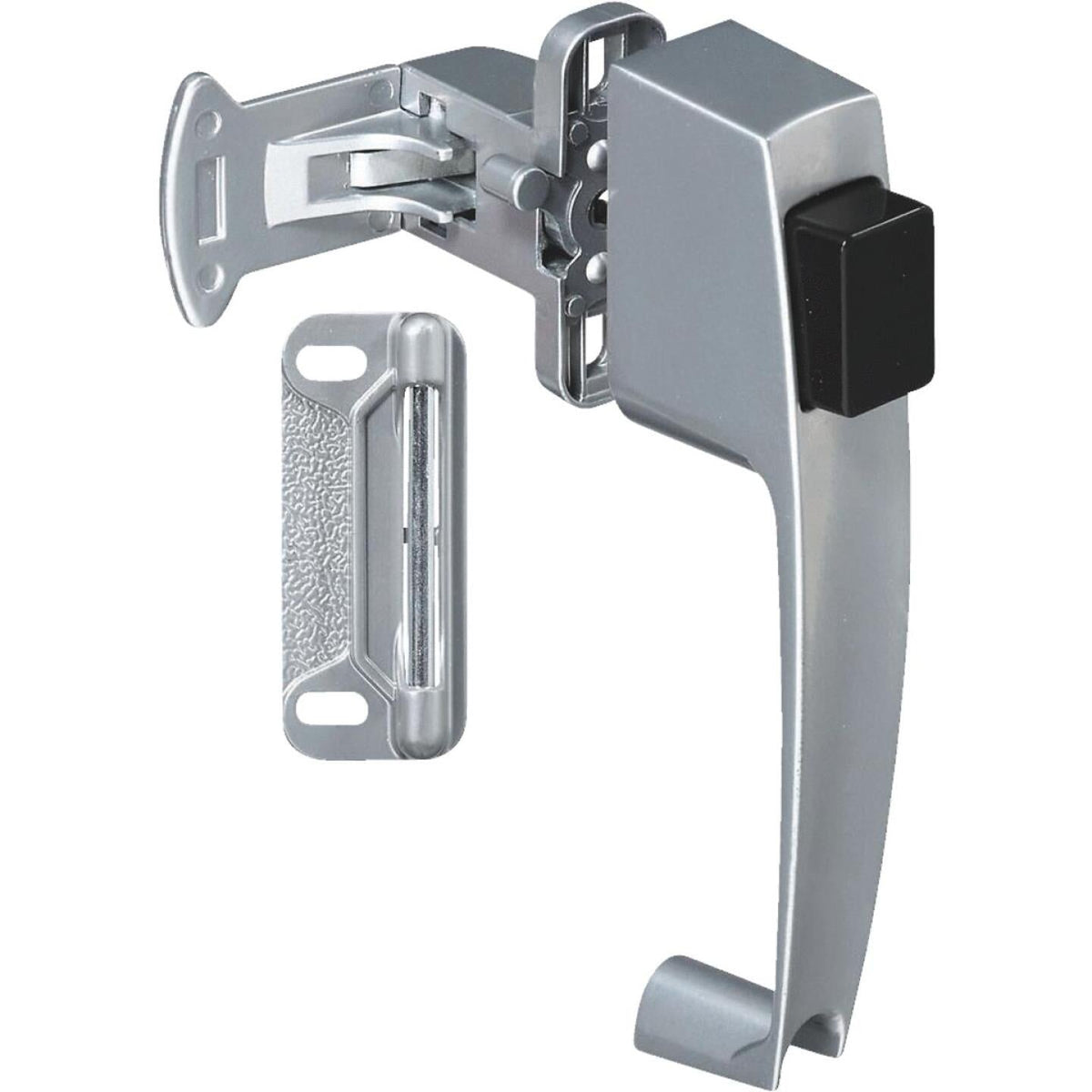 National Silver Push Button Latch - Long Beach, NY - Centre Millwork