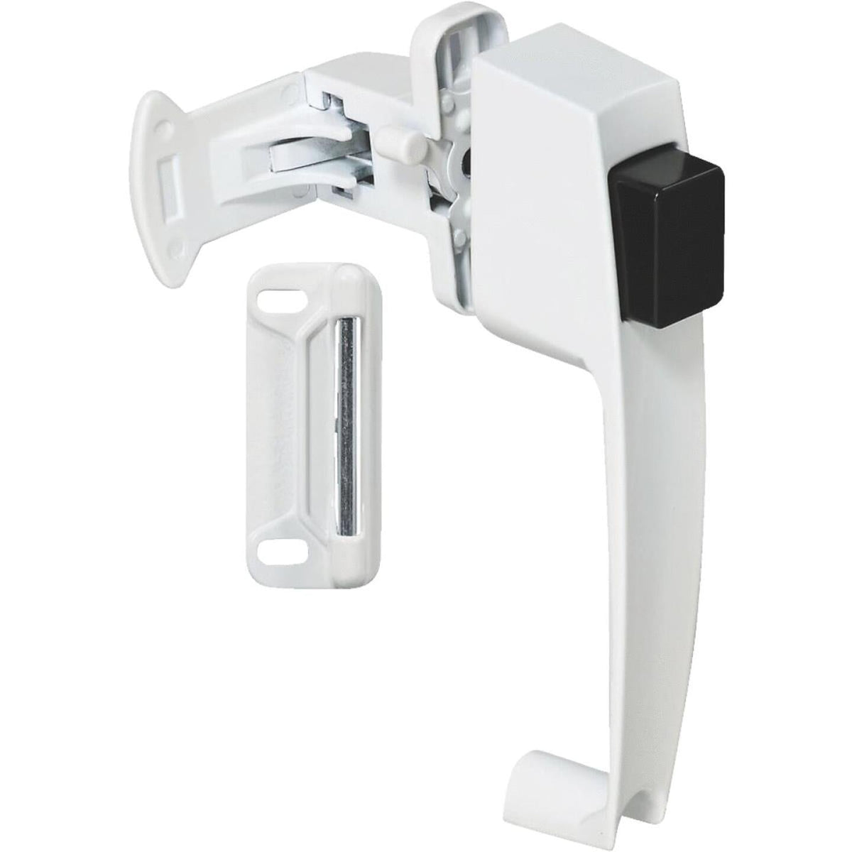 National White Push Button Latch - Long Beach, NY - Centre Millwork