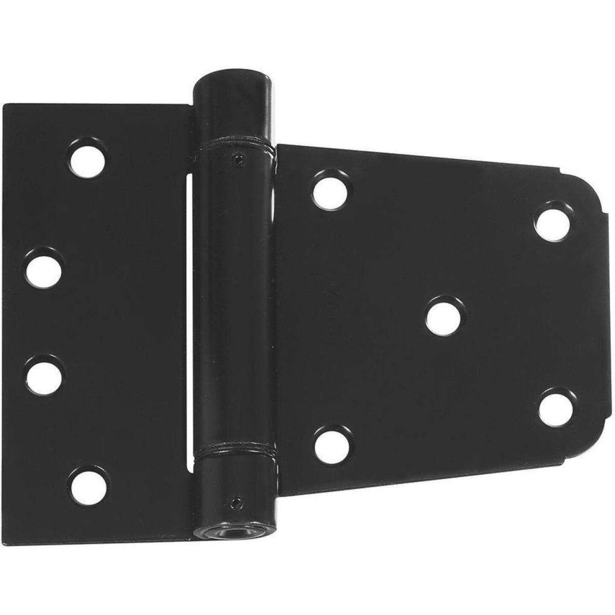 National 3-1/2 In. Black Heavy-Duty Spring Gate Hinge - Long Beach, NY ...