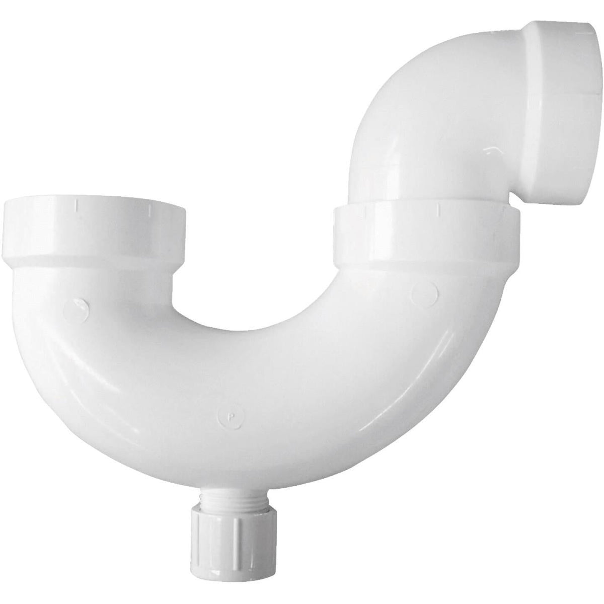 Charlotte Pipe 2 In. White PVC P-Trap with Cleanout - Long Beach, NY ...