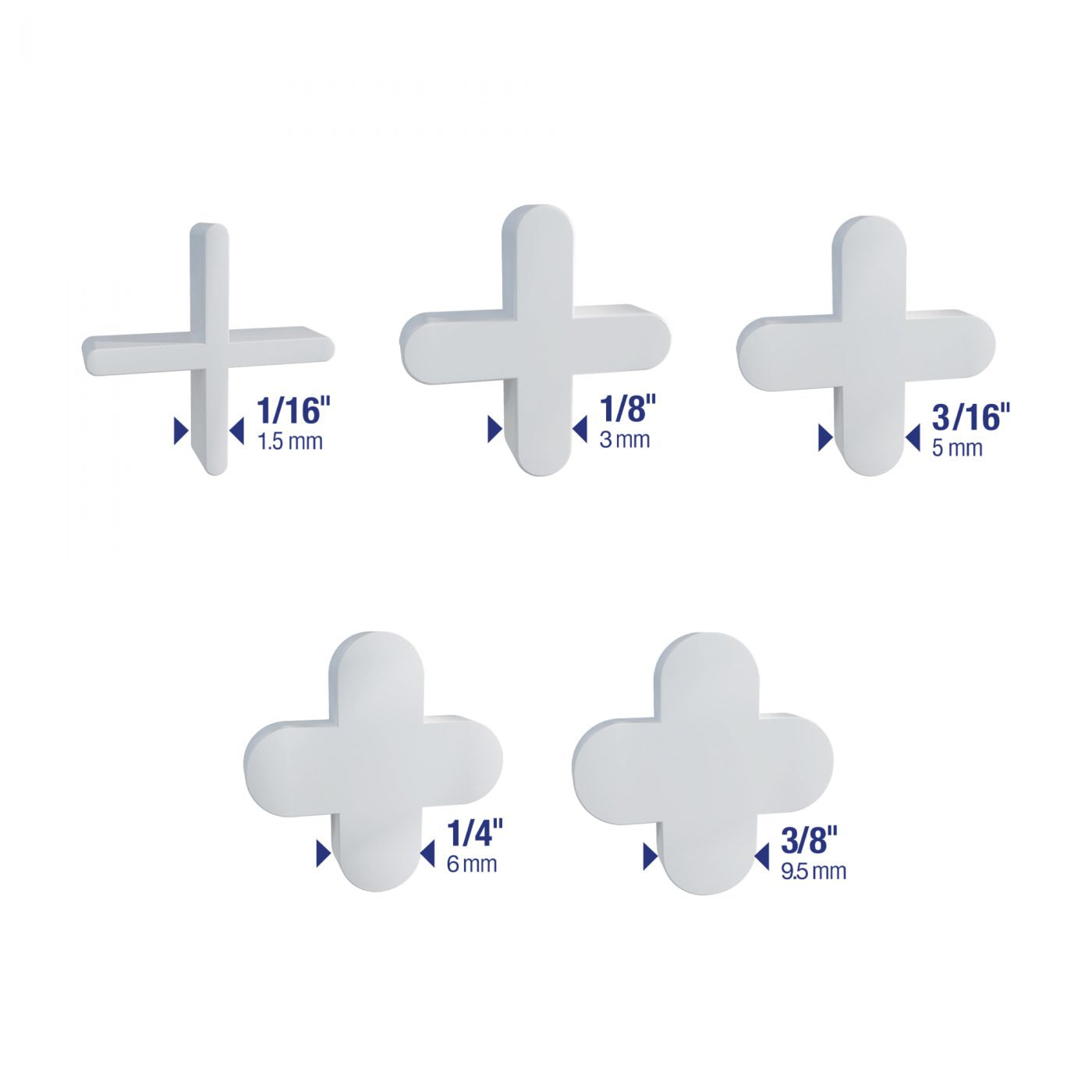 QEP Traditional Flexible Tile Spacers 1/8 - Long Beach, NY - Centre ...